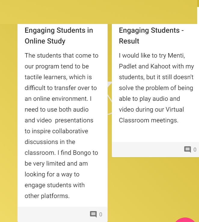 Learner Challenge – Engaging Students Online | Extend Activity Bank