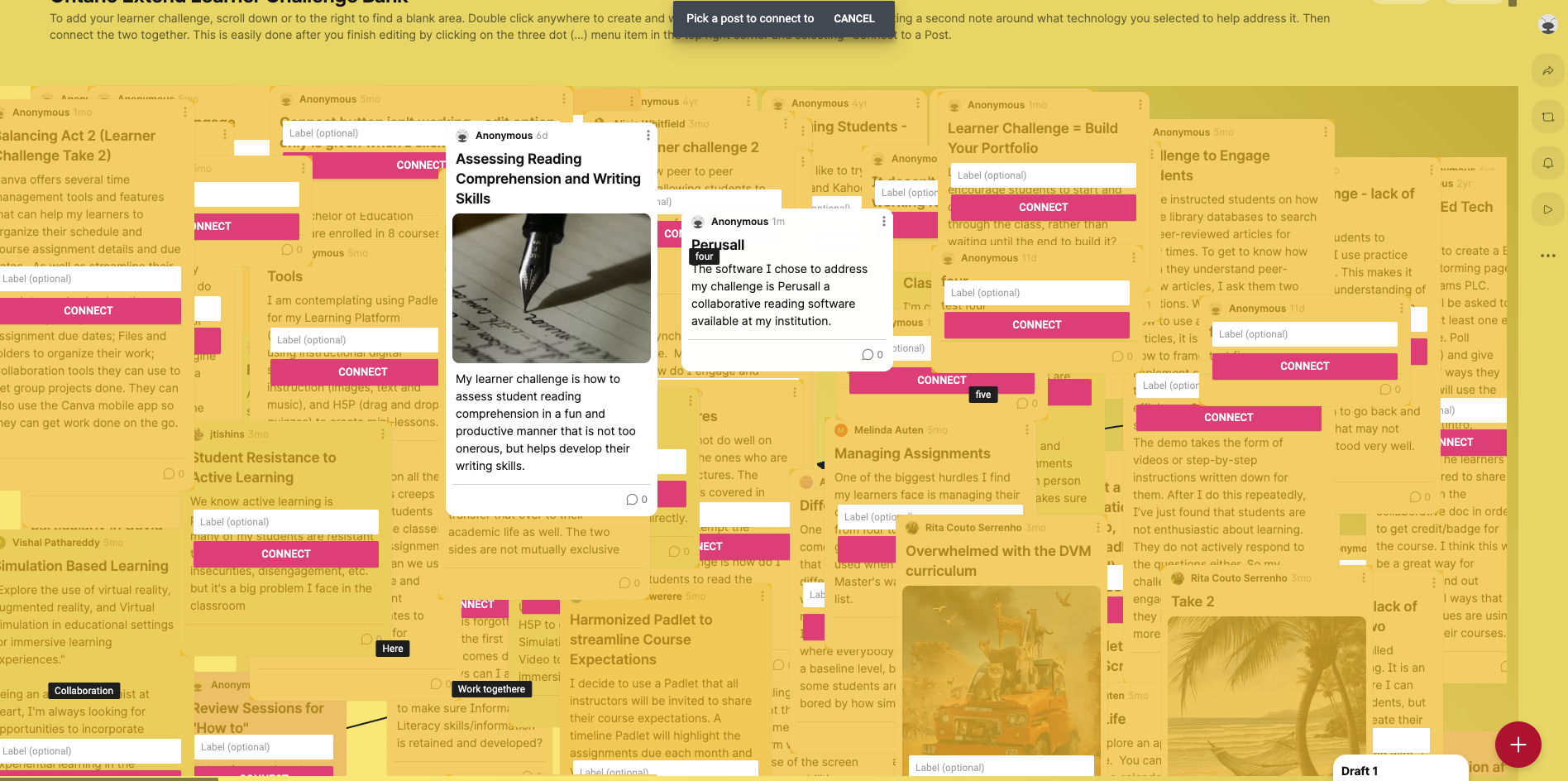 Padlet Connection Activity | Extend Activity Bank